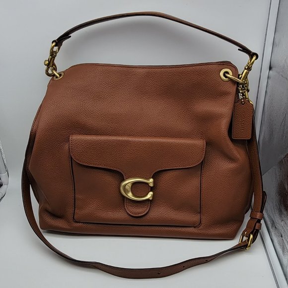 Coach | Bags | Coach Tabby Hobo 941 Saddle Pebbled Leather 7827 | Poshmark